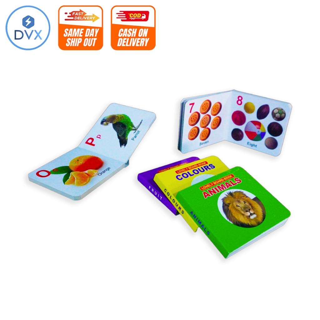 COD DVX #LMC06 Small Bind Lovely Board Books Educational Book for Kids ...