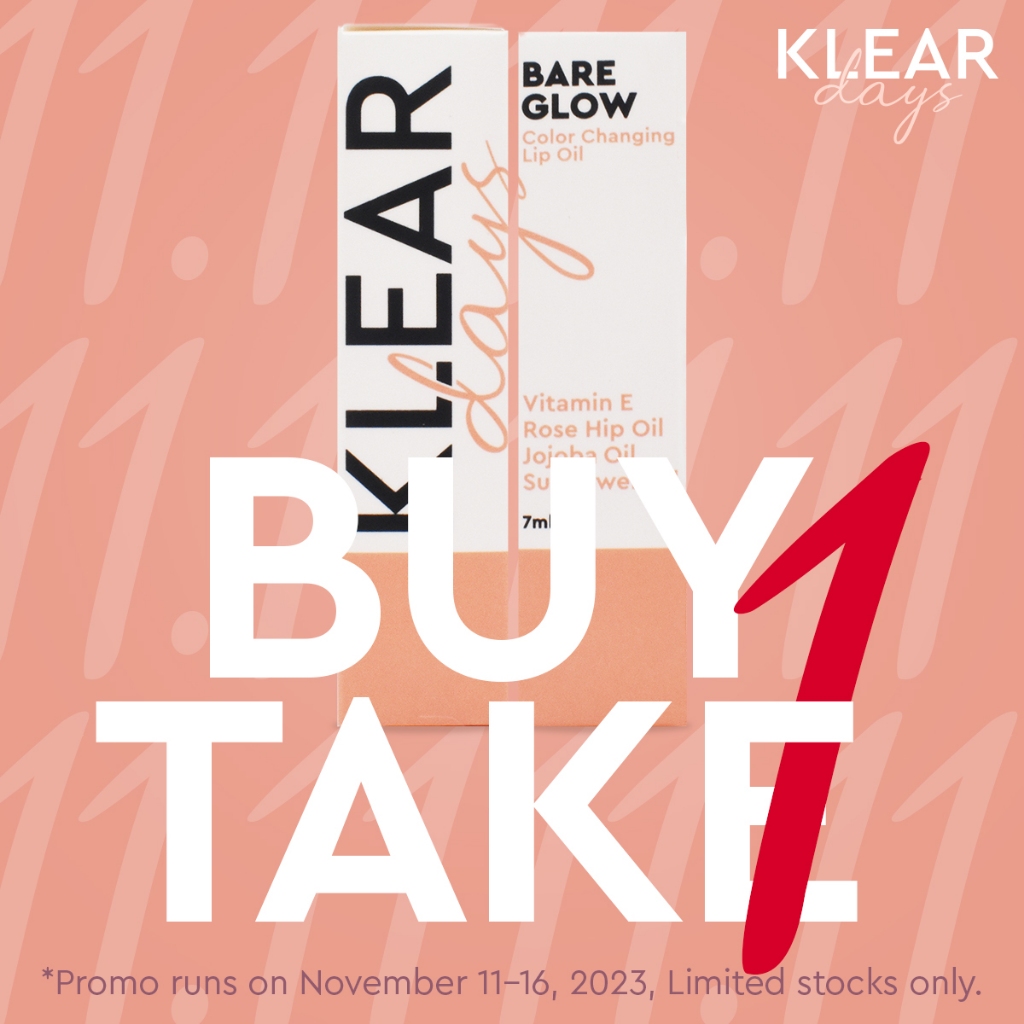 KLEAR DAYS Bare Glow Color Changing Lip Oil 7ml - Hydrating and ...