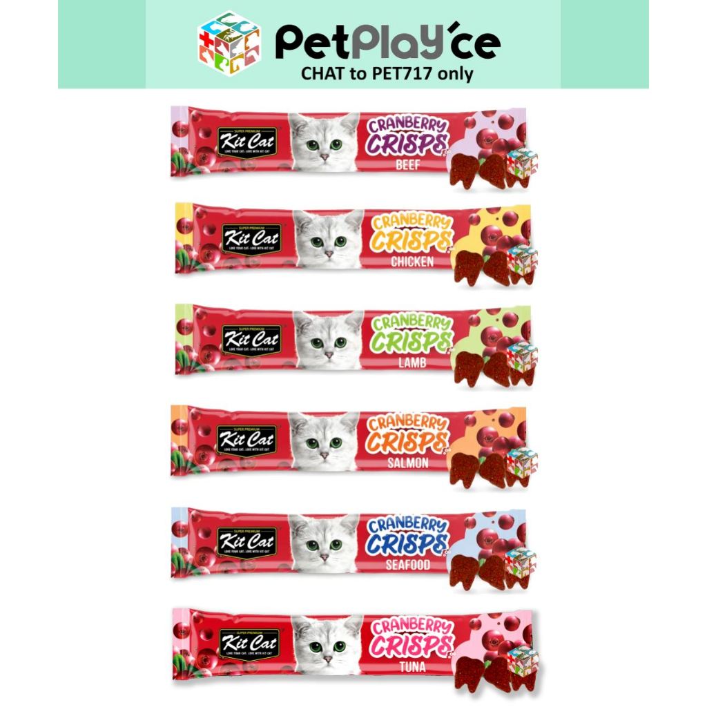Kit Cat Cranberry Crisps Cat Treats (20g) KitCat VS | Shopee Philippines