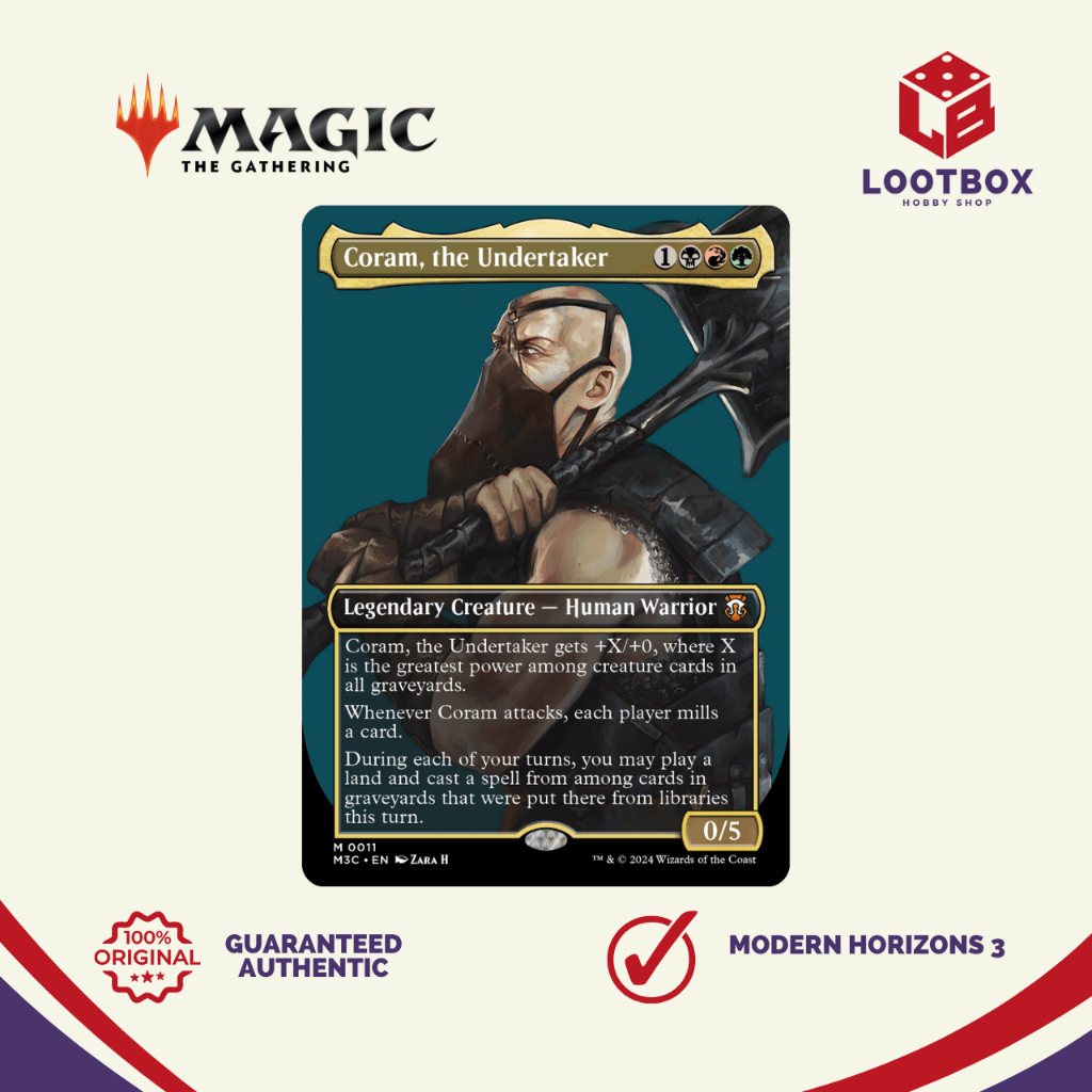 Magic the Gathering: Coram, the Undertaker (Mythic Rare) - Modern ...