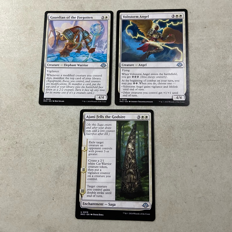 GUARDIAN OF THE FORGOTTEN VOLTSTORM ANGEL AJANI FELLS THE GODSIRE | MH3 ...