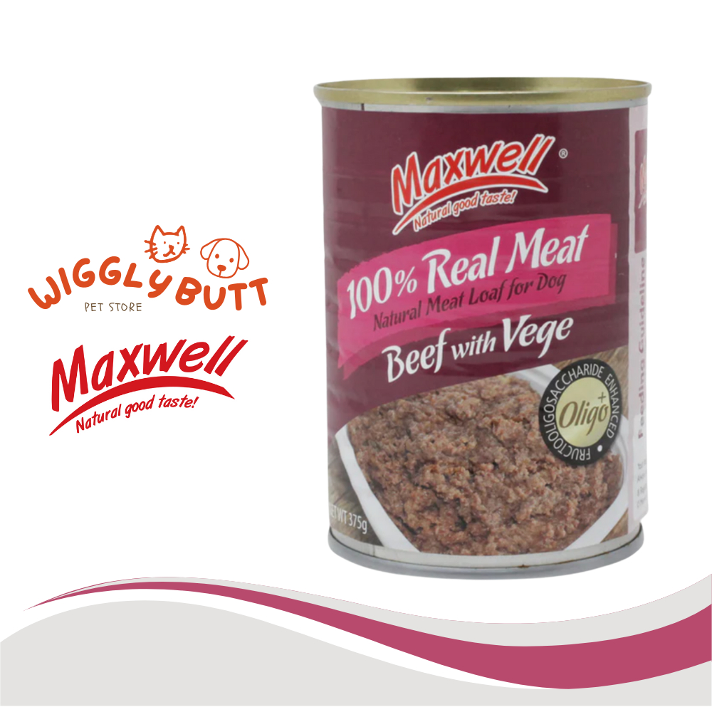 Maxwell Dog Canned Beef w/ Vegetables 375g | Shopee Philippines