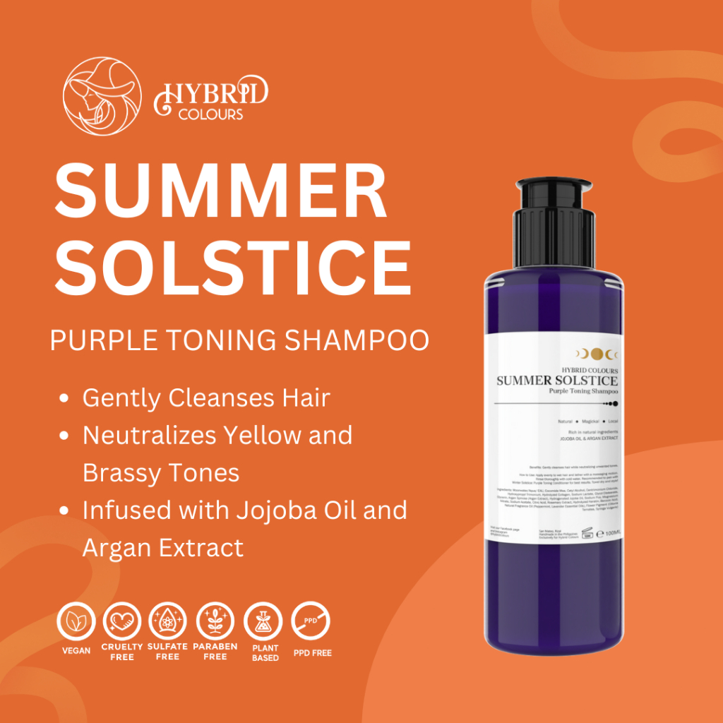 Hybrid Colours Summer Solstice Purple Toning Shampoo 100ml | Shopee ...