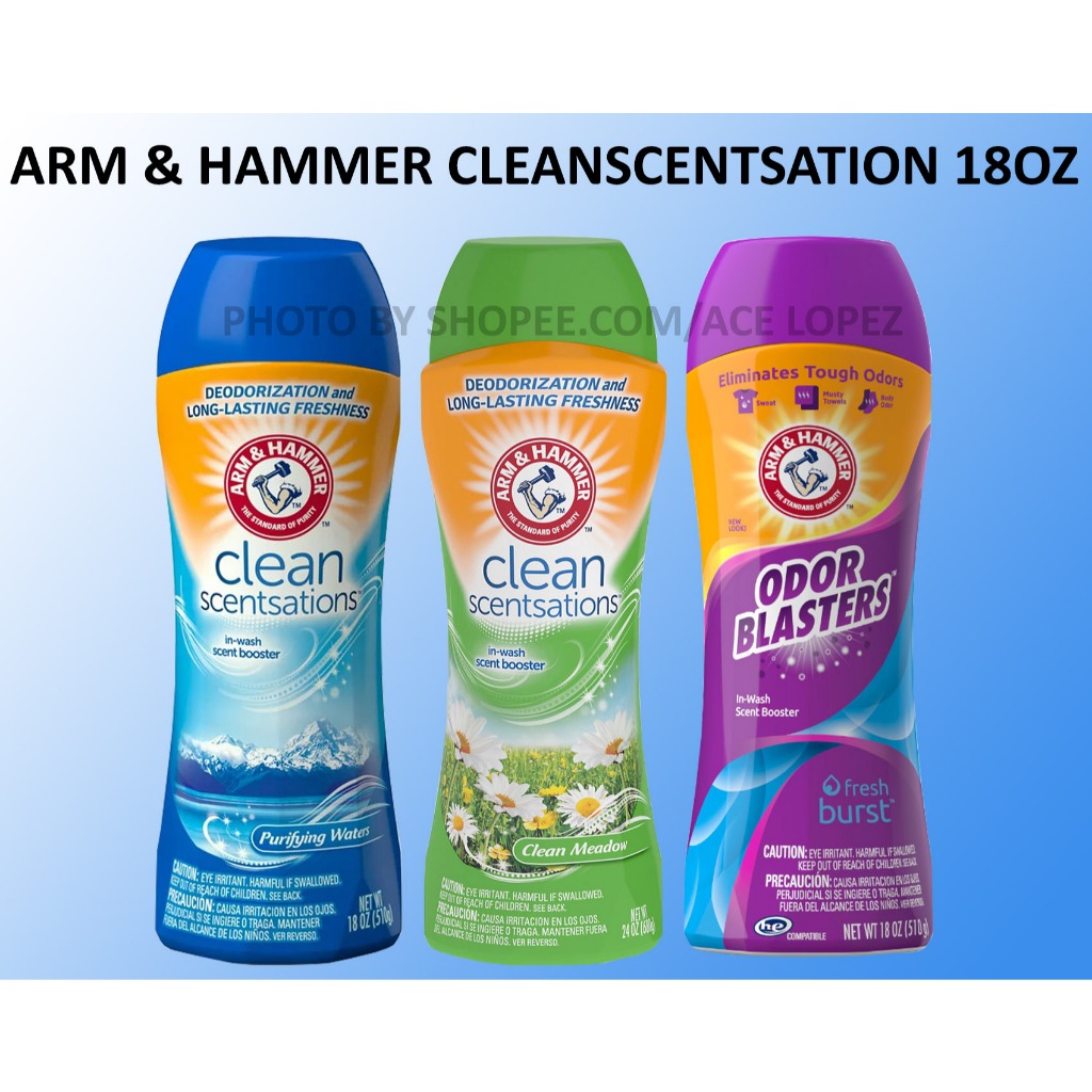 Arm & Hammer Clean Scentsations in-wash Scent Booster 18oz USA als21207 | Shopee Philippines