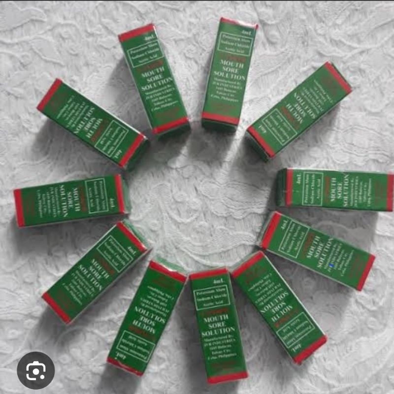 4ml 1PC Canker Mouth Sore Solution Para sa Singaw | Shopee Philippines