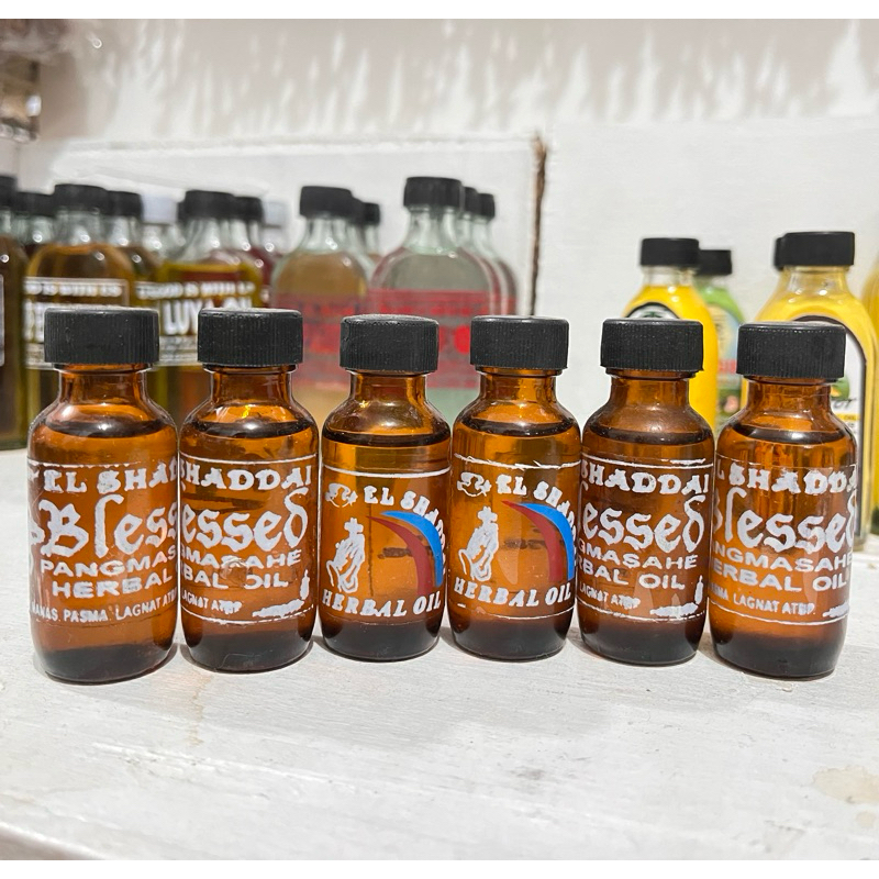 Small Blessed or Rainbow El shaddai Oil | Shopee Philippines