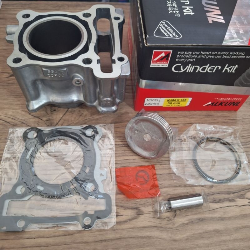 CYLINDER BLOCK KIT NMAX V1 , AEROX V1 (58mm stock) | Shopee Philippines