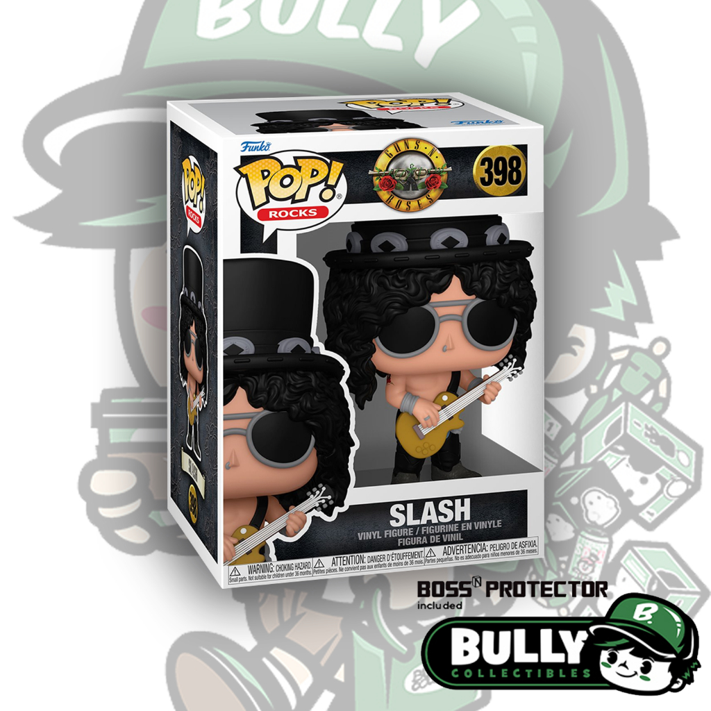 Funko POP! Rocks: Guns N' Roses - Slash (1990's) 398 With Boss ...