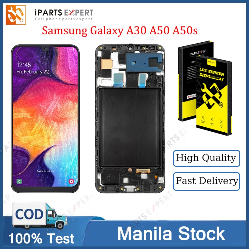 IPARTSEXPERT OLED LCD for Samsung Galaxy A30 A50 A50s LCD Display ...