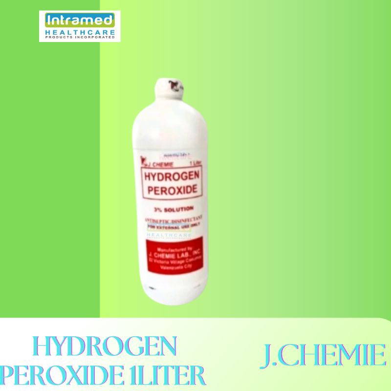 HYDROGEN PEROXIDE 1LITER (J.CHEMIE) | Shopee Philippines
