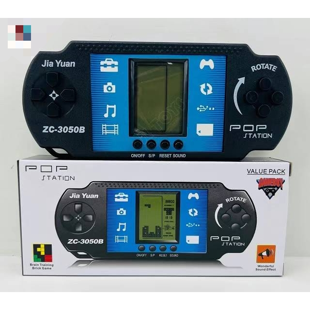 TYK 90's classic pop station brickgame hand held toy | Shopee Philippines