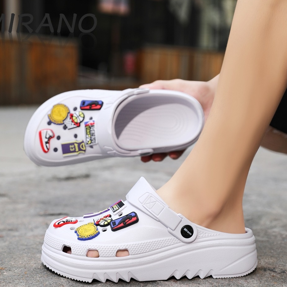 Fashionable trendy style Canvaus summer clogs with high quality at all ...