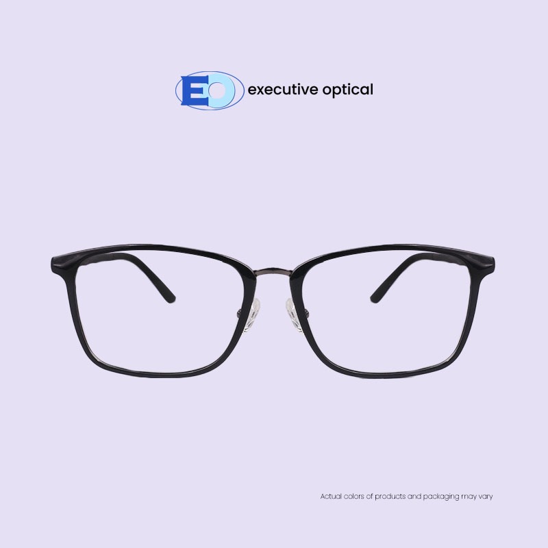 EO Sunwear Finn Wide Multicoated Eyeglasses with Clip-on | Rectangle ...