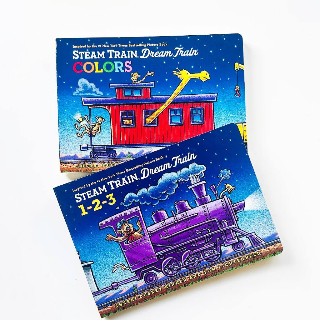 Steam Train, Dream Train Colors / Numbers (Board Book) | Shopee Philippines