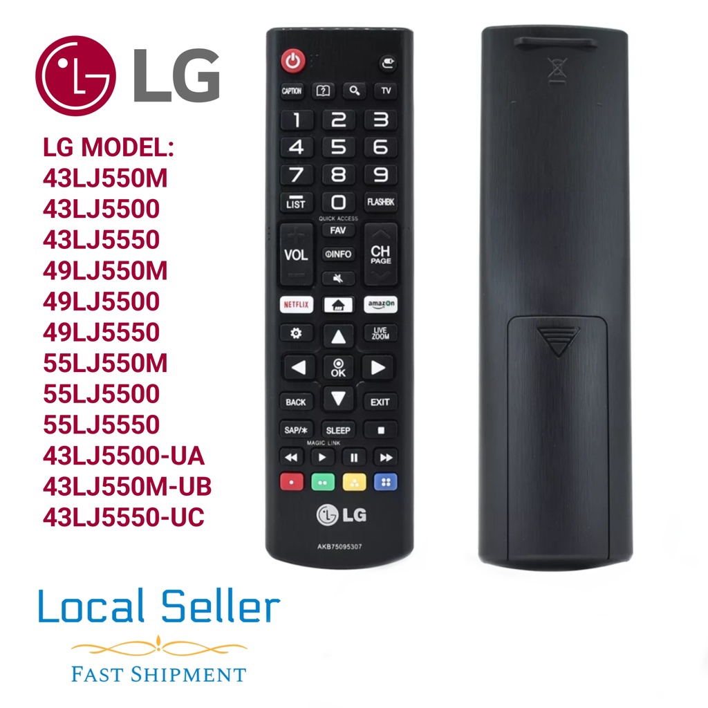 Universal Remote Control for All LG Smart TV Models (LCD/LED/3D HDTV ...