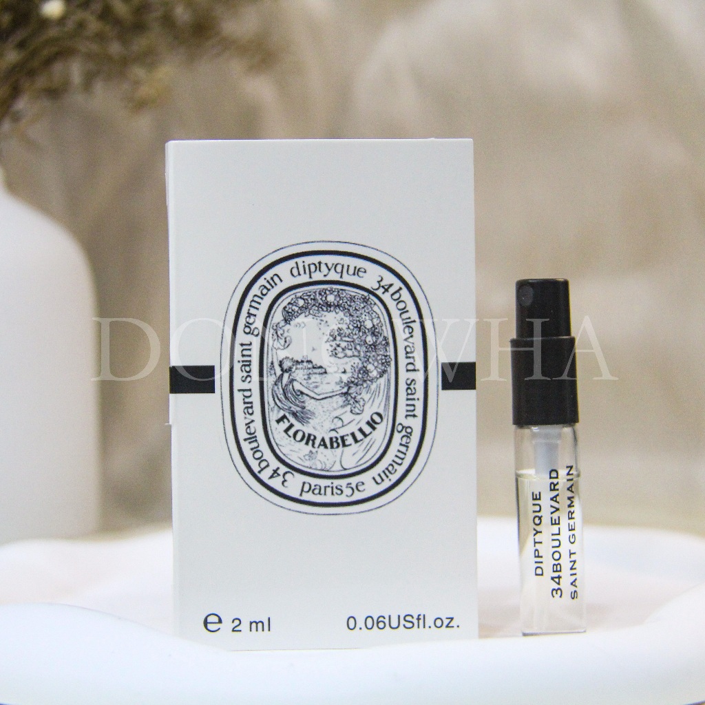 Perfume Sample Diptyque Florabellio, 2015 Mini Fragrance For Unisex 2ML ...