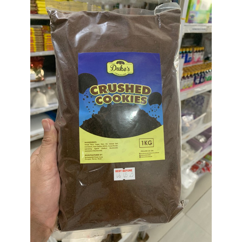 Dukes Crushed Chocolate Cookies 1kg | Shopee Philippines