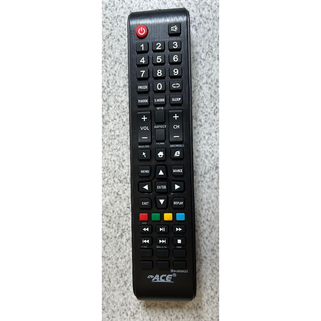 LCD/SMART TV Remote control for ACE | Shopee Philippines