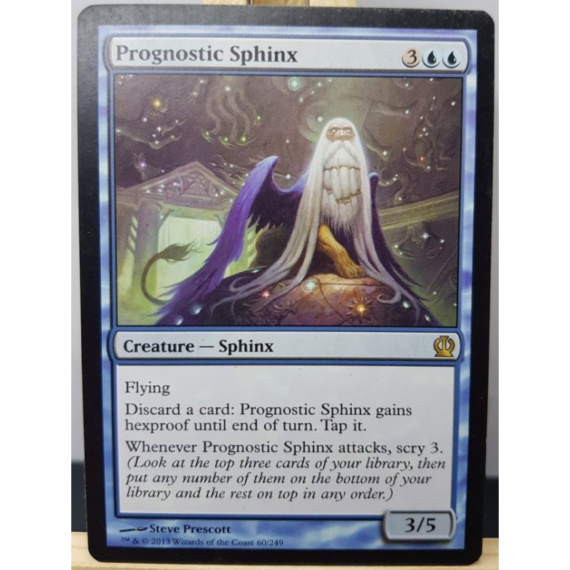 Prognostic Sphinx ( Theros ) Magic the Gathering | Shopee Philippines