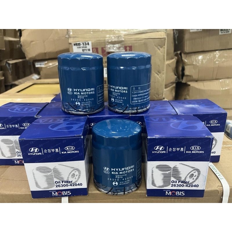 26300-42040 OIL FILTER HYUNDAI D4BH / H100 STAREX | Shopee Philippines