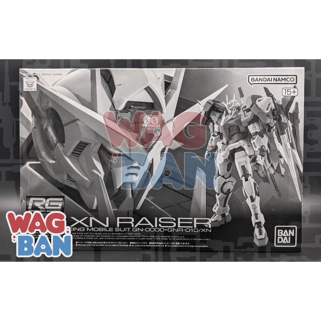RG 1/144 00 XN Raiser Gundam (Gundam 00) | Shopee Philippines