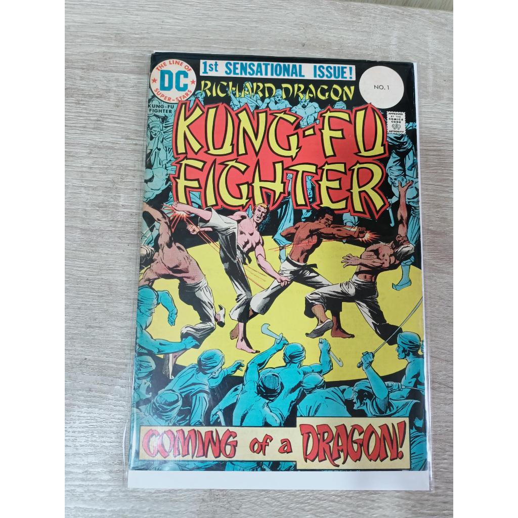 Richard Dragon Kung Fu Fighter #1 (DC NBS 1975) - VG+ Philippine ...