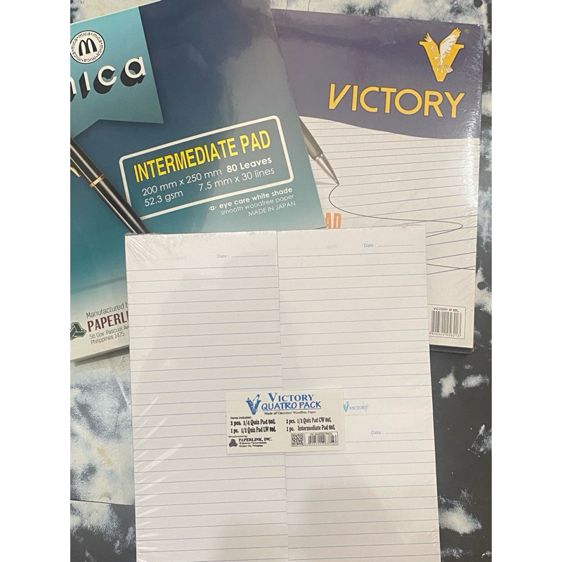 MICA or VICTORY Combo pack / 1set with 2 of 1/4pad,1 of 1/2 lengthwise ...