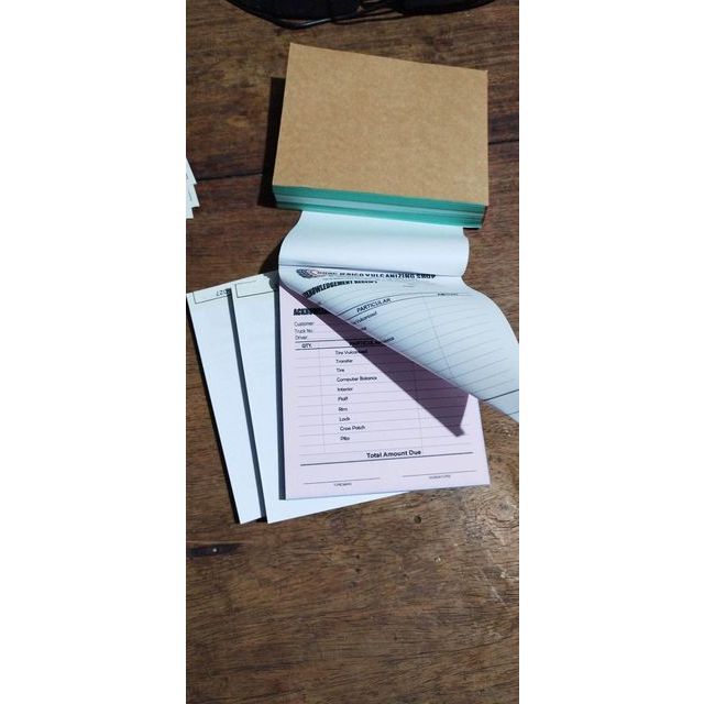 Carbonized Receipt NON-BIR ( Triplicate copy) | Shopee Philippines