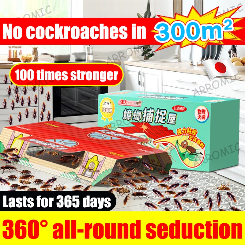 360°seduction Cockroach Killer Safe Non-toxic Roach Traps Roach Bait ...