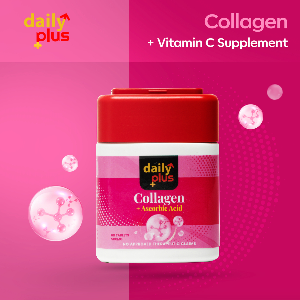 Daily Plus Collagen with Vitamin C Supplement The Secret Weapon for ...