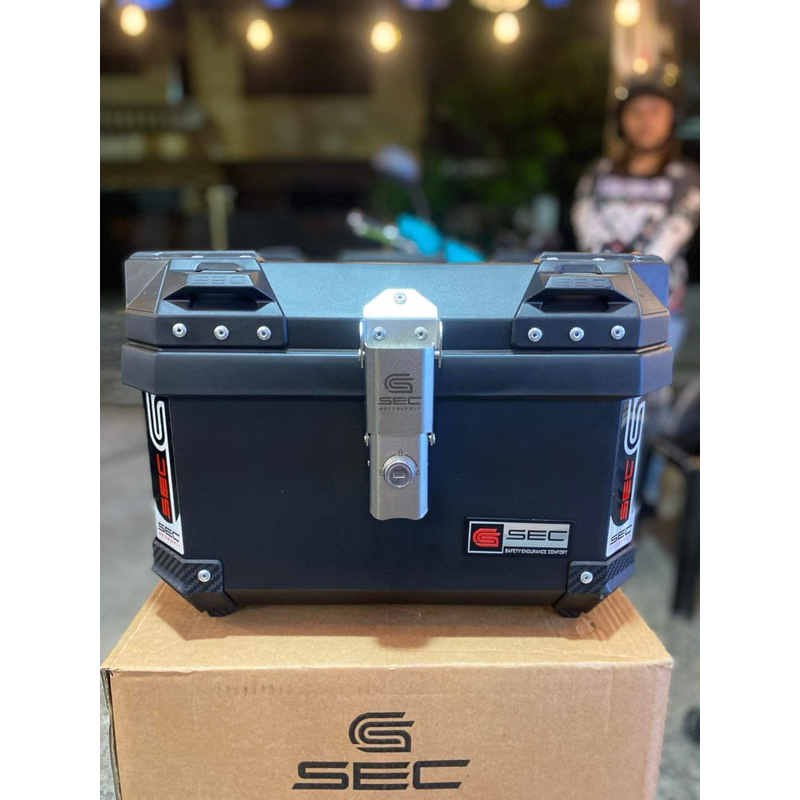 SEC 23L/28L/30L/36L HARD PLASTIC TOP BOX MOTOBOX for Motorcycles ...