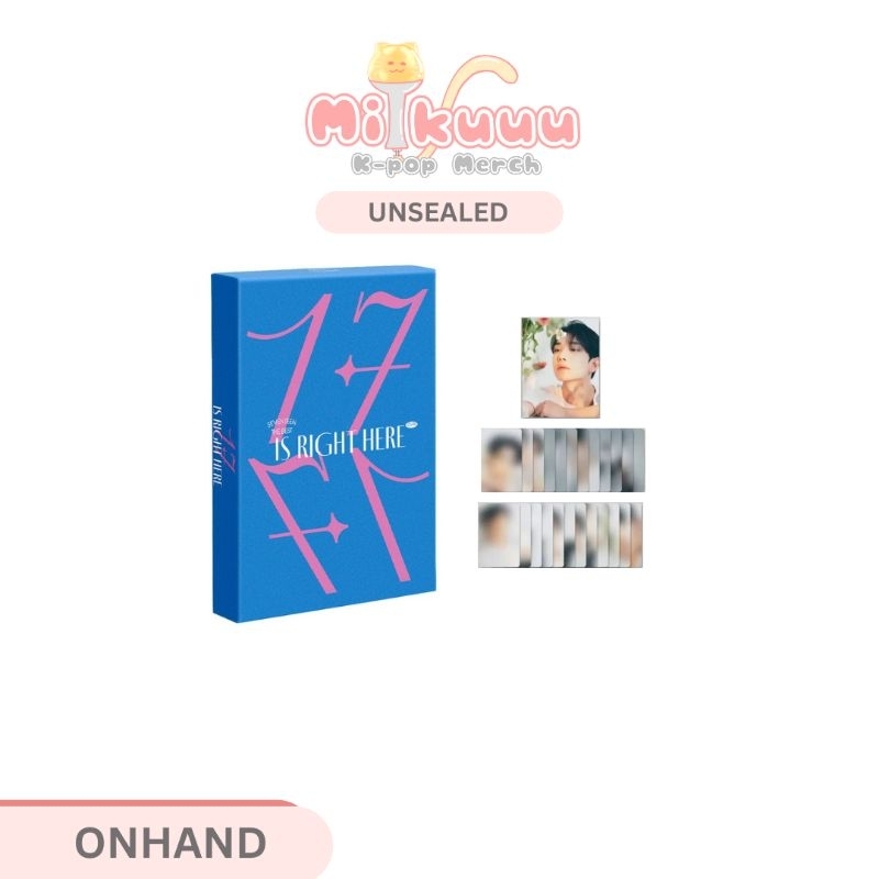SEVENTEEN - SEVENTEEN BEST ALBUM 17 IS RIGHT HERE DEAR Ver. Unsealed | Shopee Philippines