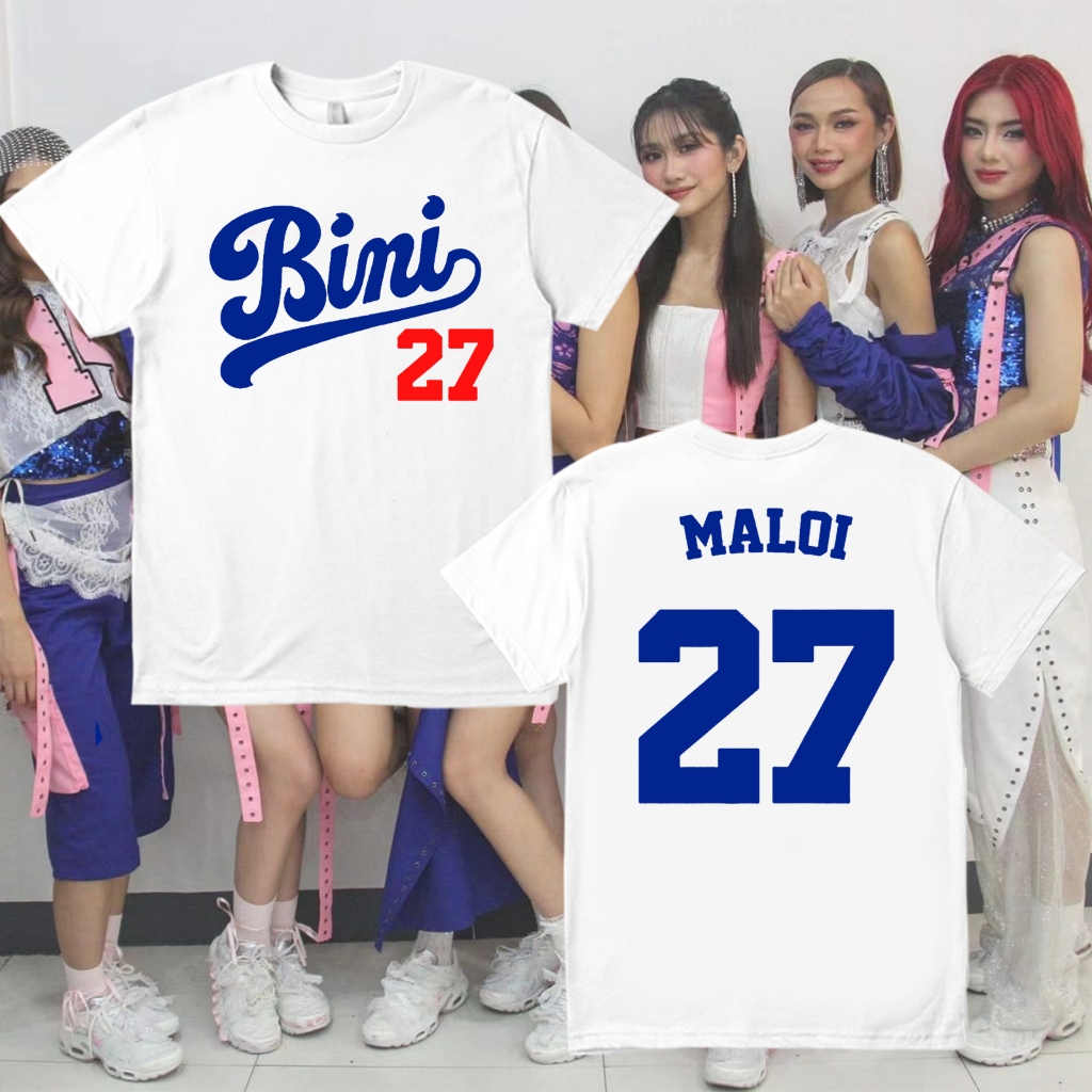 BINI baseball uniform | BINI inspired shirt | oversized white cotton T ...