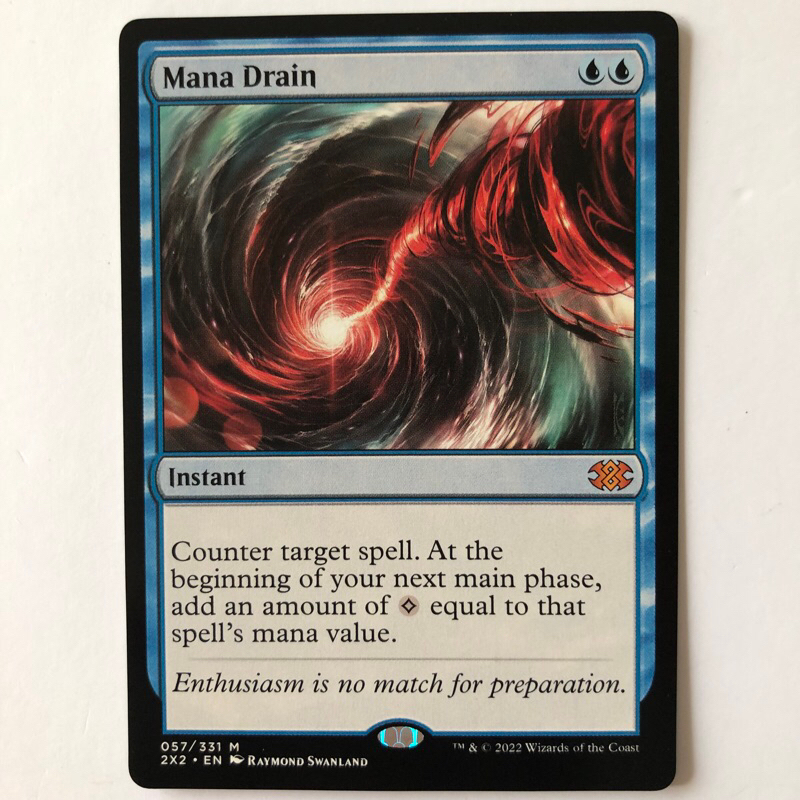 MTG Proxy Playtest Card - Mana Drain (2X2) | Shopee Philippines