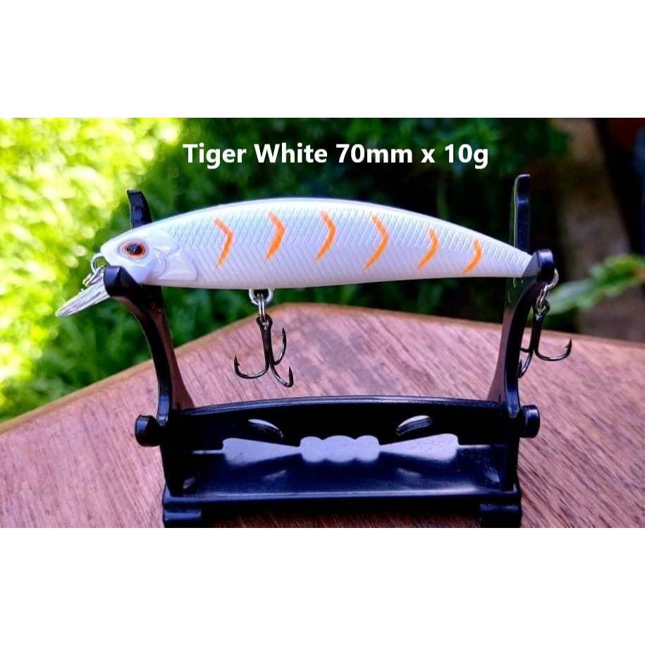 Eastern Hunter White Tiger Minnow 70mm x 10g | Shopee Philippines