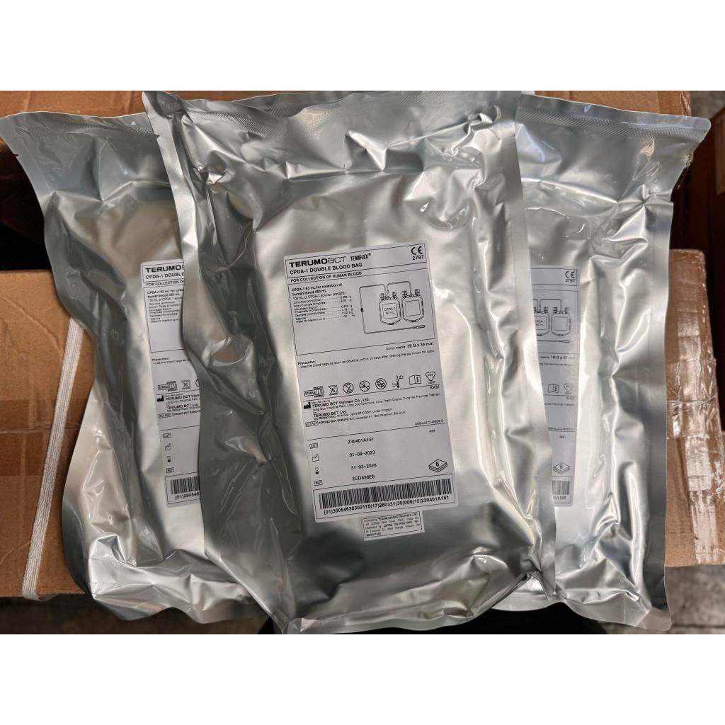 Terumo (Teruflex) BCT Blood Bag 450ml (Single,Double,Triple) per pack ...