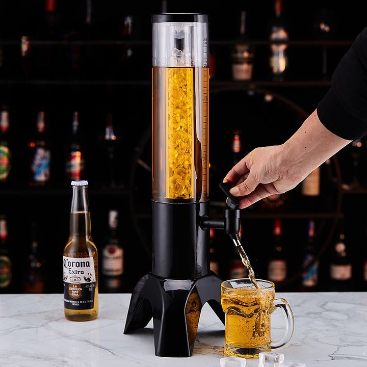 MO1 3.5L Bar Beer Tower Dispenser Party Wine Beer Water juice Beverage ...