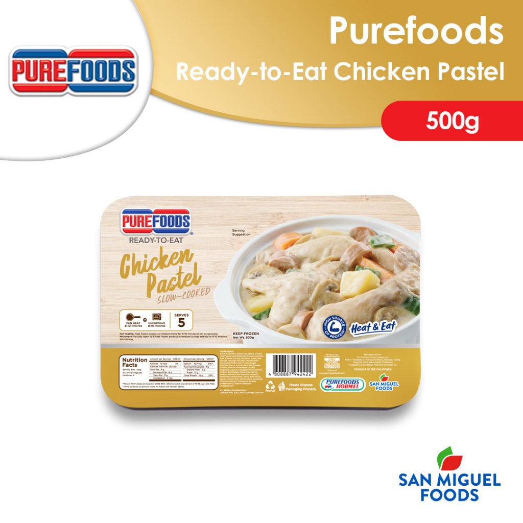 PF RTE, CHICKEN PASTEL, 500G | Shopee Philippines