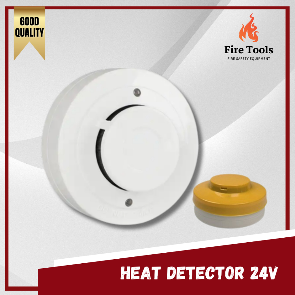 24V Heat Detector Sensitive Sensor Heat Detector Fire Alarm 24Volts ...
