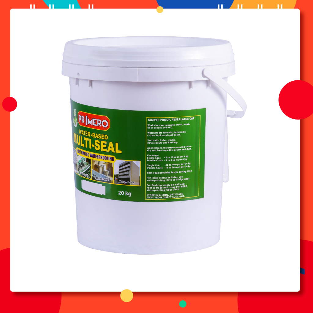 PRIMERO MULTI-SEAL WATERPROOFING PAINT - 20KG | Shopee Philippines
