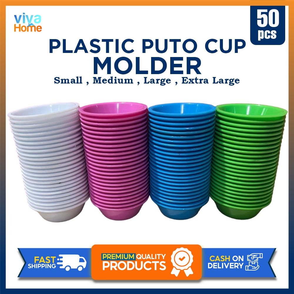 VIvahome 50Pcs Set High Quality Puto Molder Cups Baking Molder Baking ...