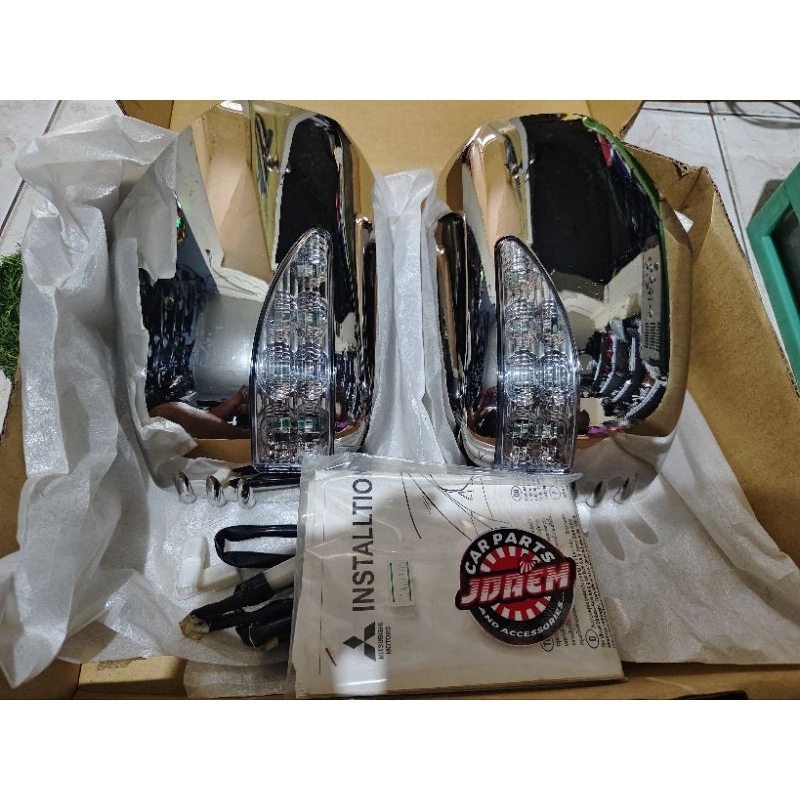 Mitsubishi Montero/Strada Chrome Side Mirror Cover | Shopee Philippines