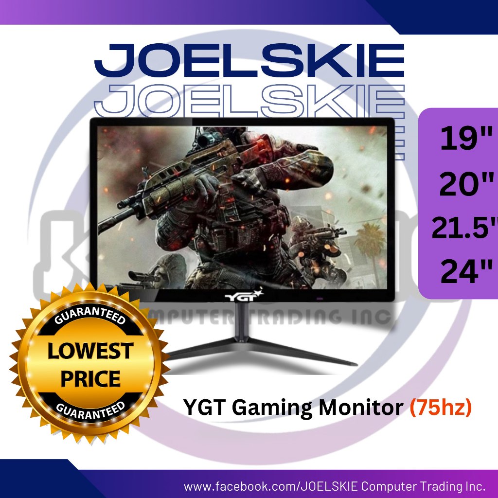YGT SLIM TN24 FHD/21.5 FHD/TN20/TN19 GAME DISPLAY WIDE LED MONITOR ...