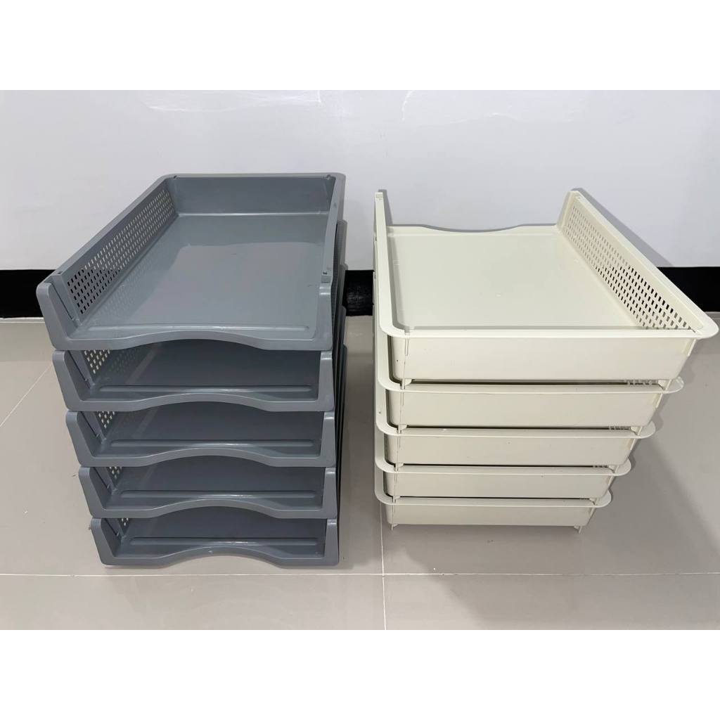 All paper size tray / office & desk organizer / long bond paper rack ...