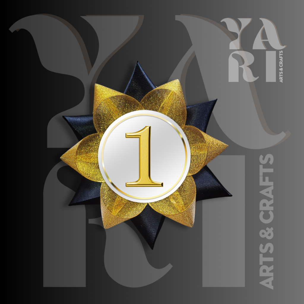 Pageant Number / Raffle Number (w/ Safety Pin/ wrist ribbon/ double ...