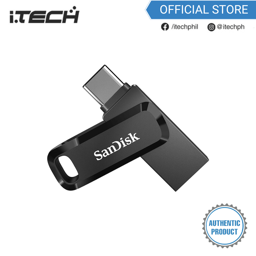 Sandisk Ultra Dual Drive Go USB Type-C Flash Drive 128GB | Shopee ...