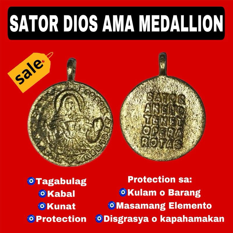 SATOR DIOS AMA BILOG MEDALLION | Shopee Philippines