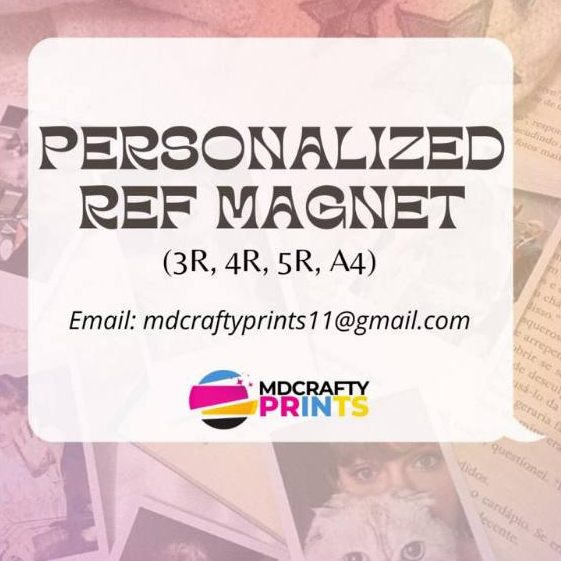 PERSONALIZED REF MAGNET (A4, A5) | Shopee Philippines