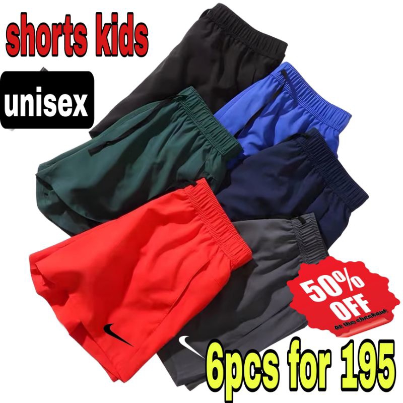 Taslan Short for Kids 6pcs Pcs for 195 | Shopee Philippines