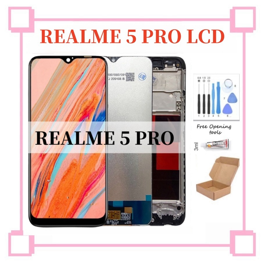 OPPO REALME 5 PRO RMX1971 RMX1973 COMPATIBLE LCD DISPLAY TOUCH SCREEN ...